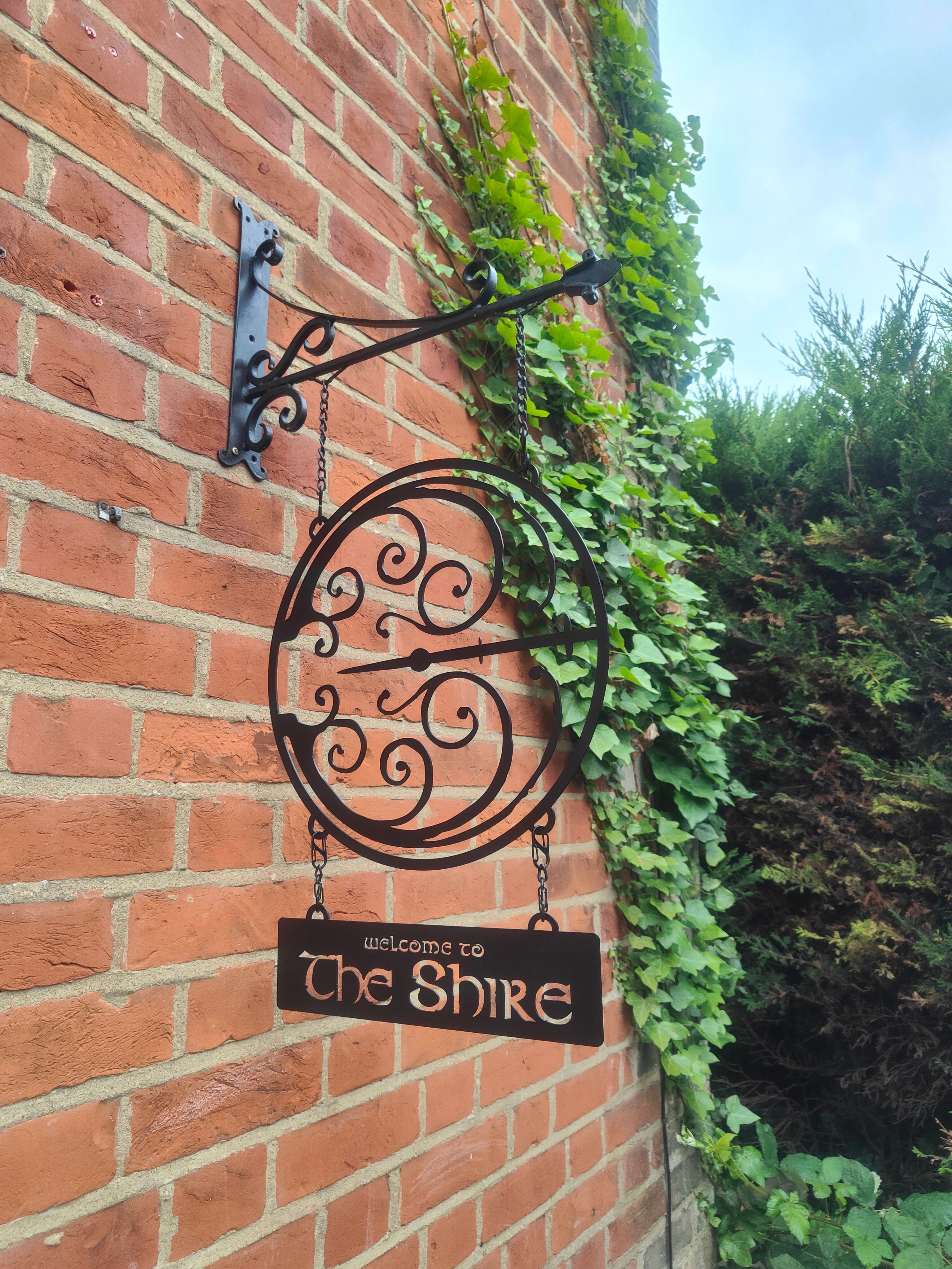 Welcome to the Shire Hanging sign | Metal Legacy