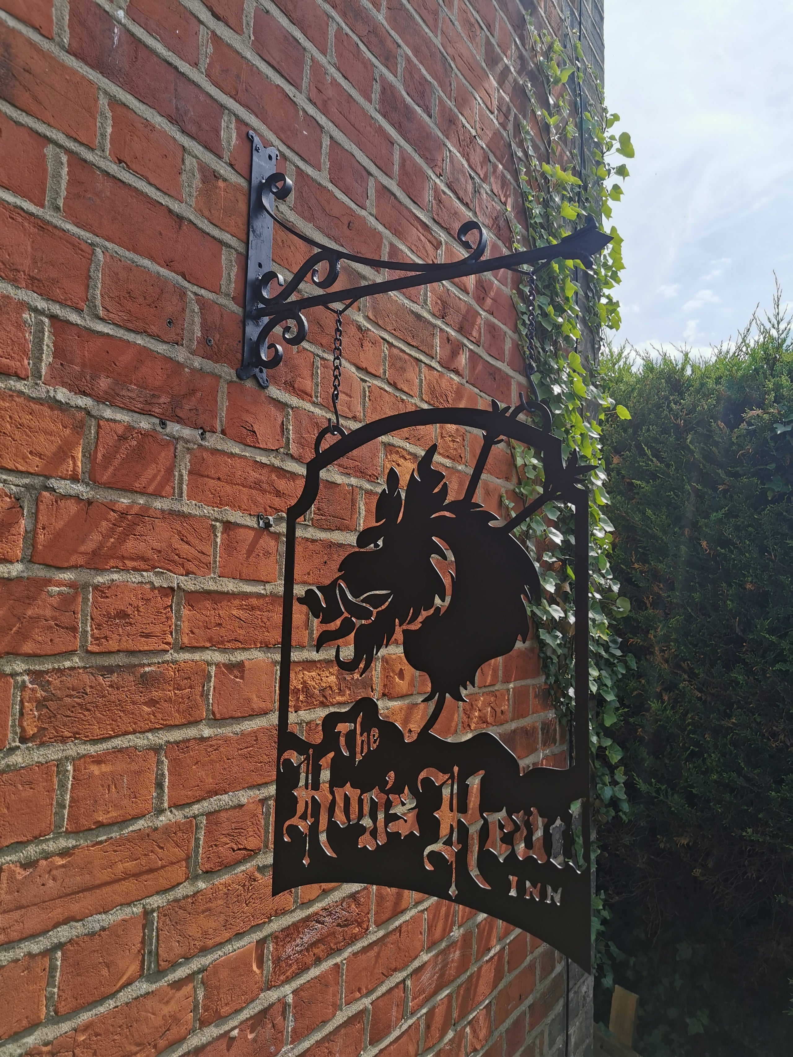 The Hogs Head Harry Potter Pub Sign | Metal Legacy